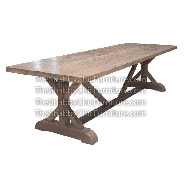 Detroit Dining Table - Vintage Teak Reclaimed Furniture - Wooden Furniture